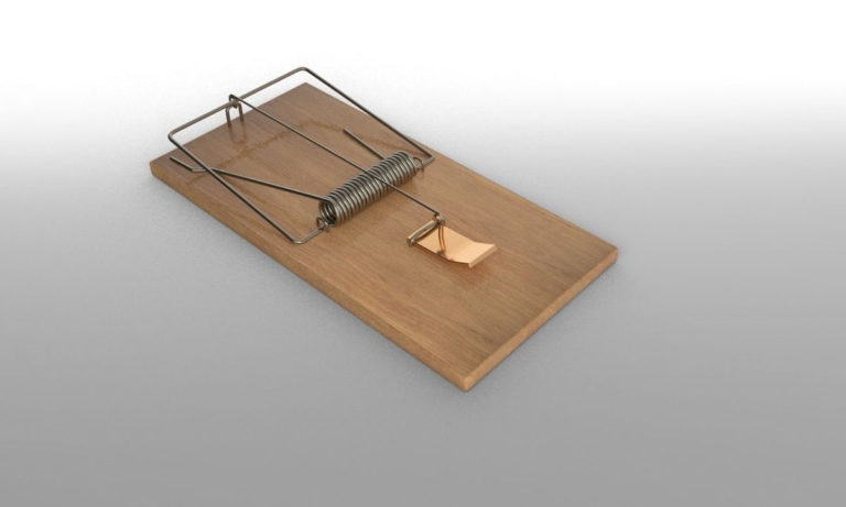 Wooden Mouse Trap 3D Model Other Objects