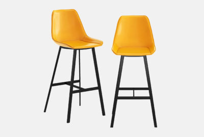 Yellow Bar Stool 3D Model Chair